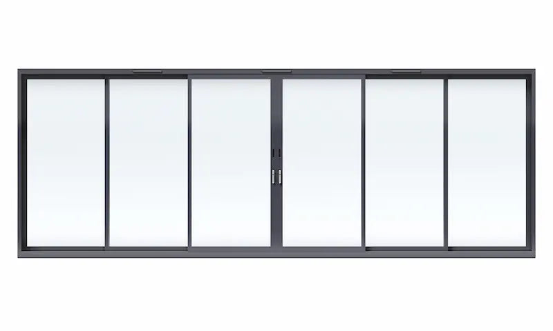 Cortizo 4700 Sliding Doors 6 Sash – Rooflights & Roof Lanterns